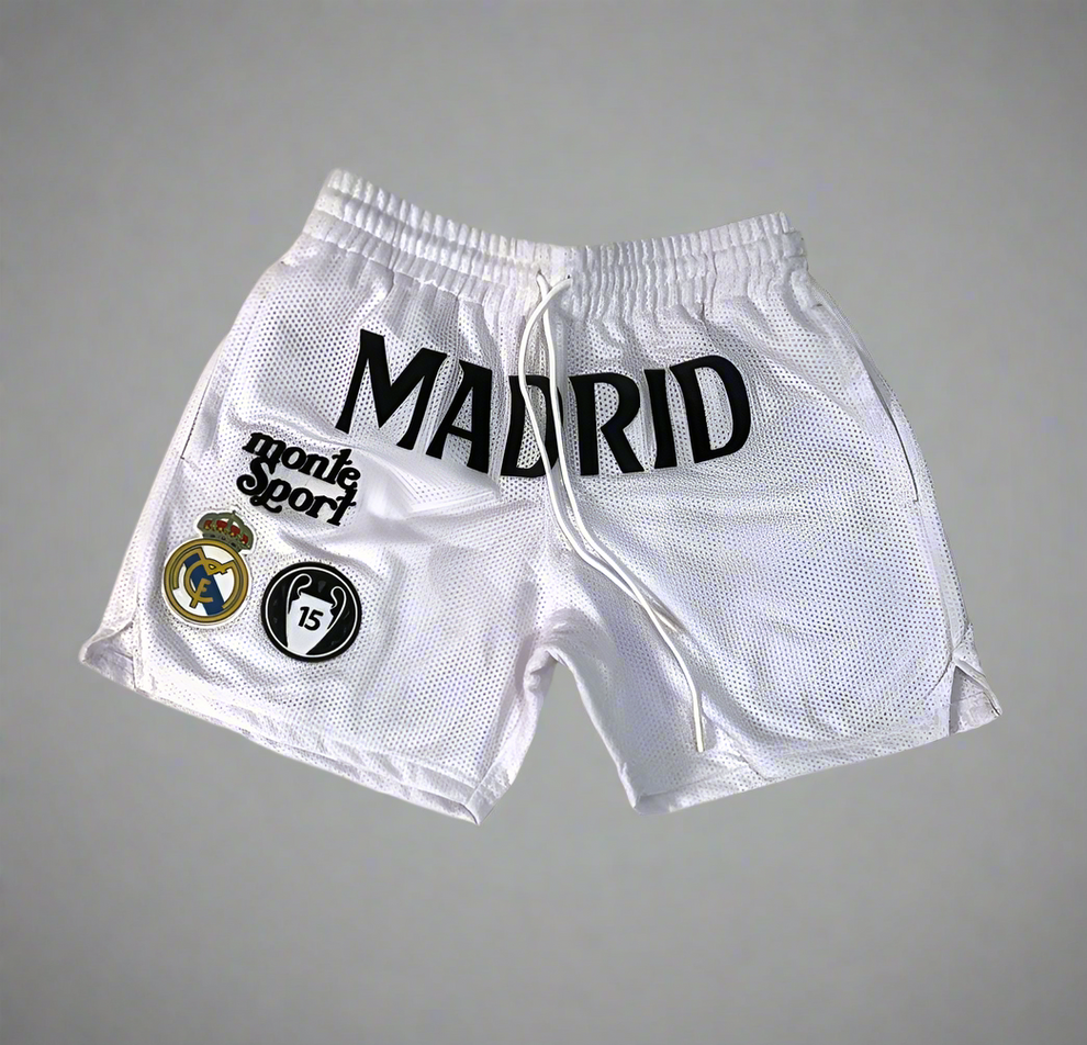 Monté MADRID "MBAPPE” Mesh Shorts – Monté Sportswear